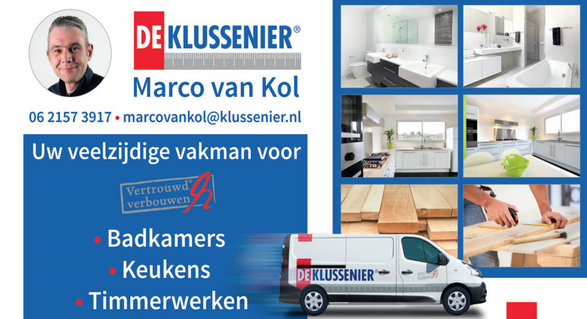 De Klussenier Marco van Kol aftrapbalsponsor Groote Lindt 1 – DFC 1 ...