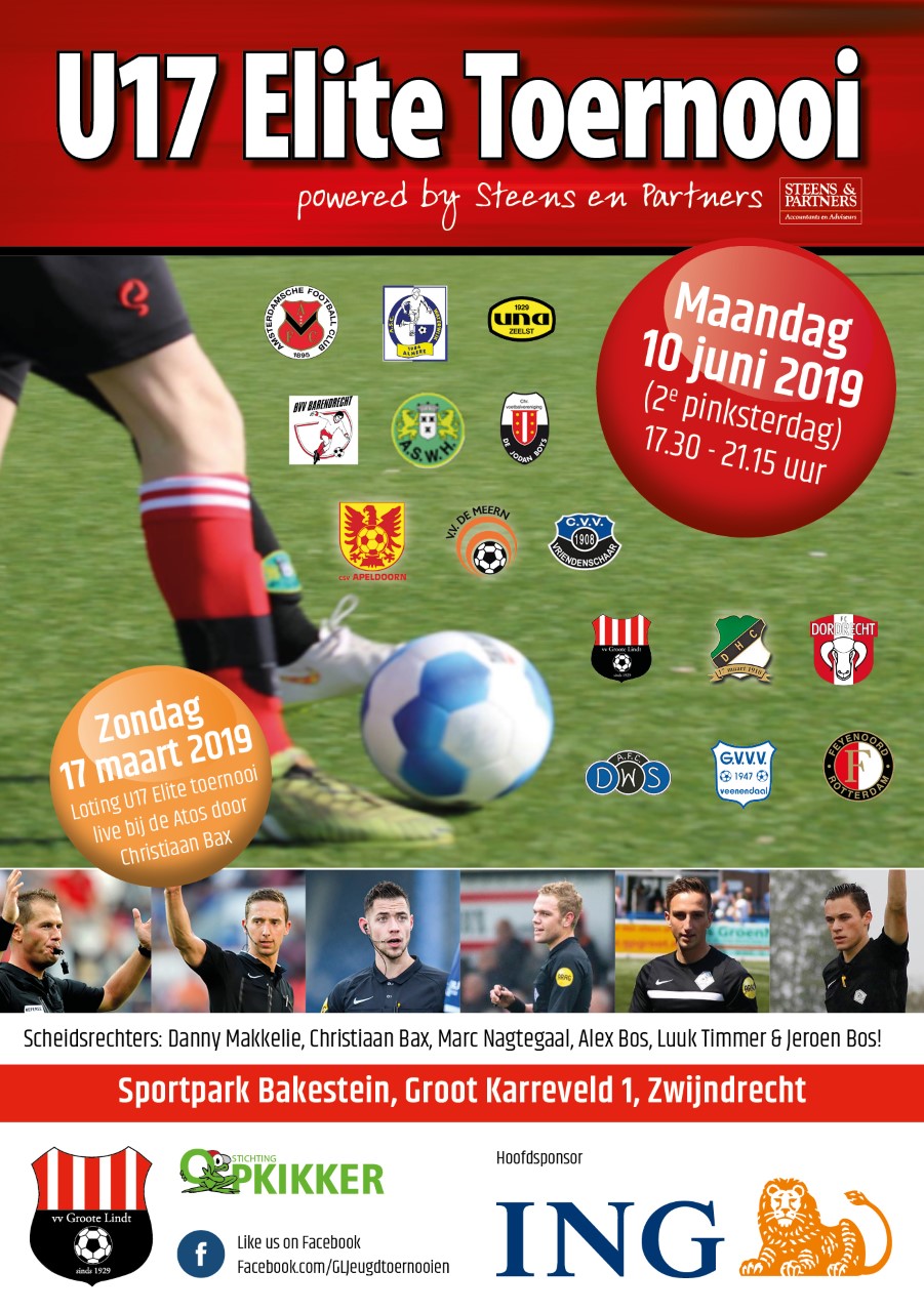 ING Elite U17 toernooi bij Groote Lindt | VV Groote Lindt