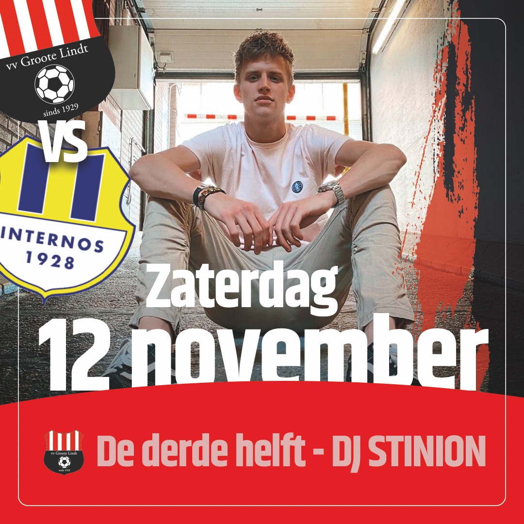Derde helft: zaterdag 12 november 2022 | VV Groote Lindt